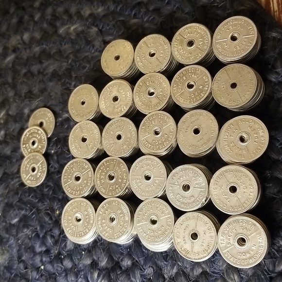 None | Other | State Of Washington Antique Tax Tokens | Poshmark
